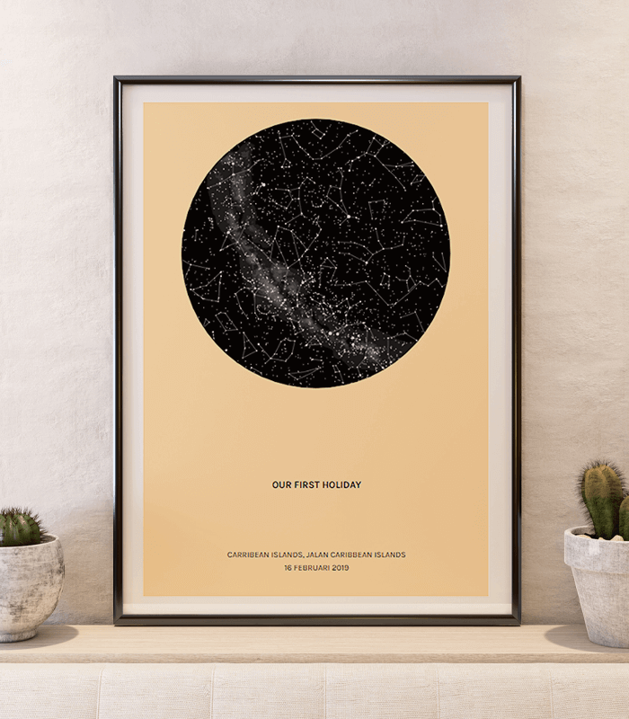 Starry Sky Poster - Create your own personal star map poster